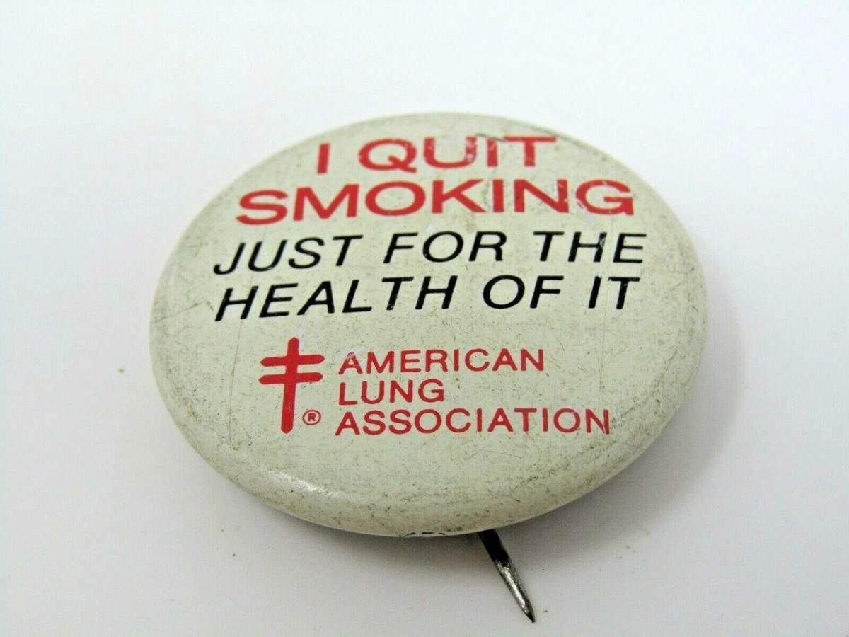 I Quit Smoking Pin
