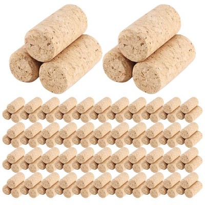 50 Pcs Straight Wood Cork Plugs,Wine Bottle Cork Stoppers Wine Corks ...