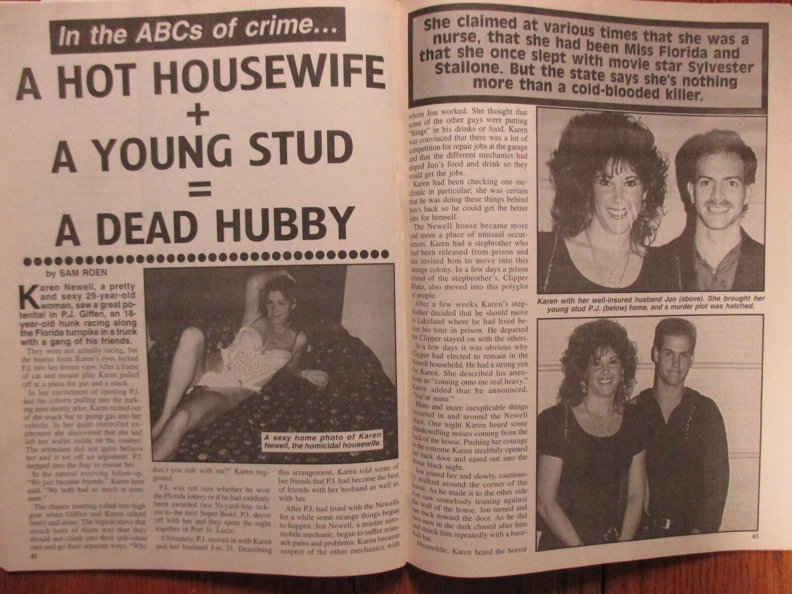 June, 1996 Detective Cases Maga(KAREN NEWELL/MICHAEL HOOPER/MICHAEL ...