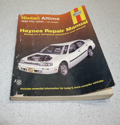 Repair Manual Haynes for 1993- 2006 Nissan Altima | eBay