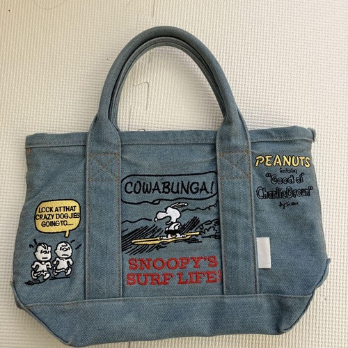 Snoopy Peanuts Rootote Denim | eBay