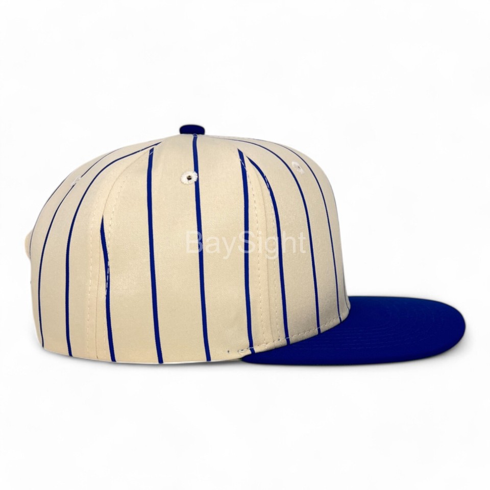 Mens Snapback Hat Adjustable Pro Sport Striped Baseball Ball Cap with ...