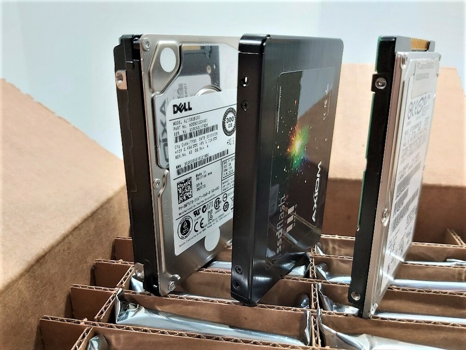 Hard Drive Shipping Box 20 COUNT Slotted Storage Kit - For 2.5", SSD ...