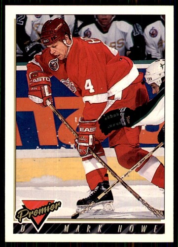 1993-94 Topps Premier Mark Howe Detroit Red Wings #157 NHL Hockey Card ...