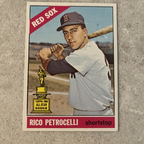 1966 Topps Rico Petrocelli #298 Red Sox Topps Rookie High NM. Great ...
