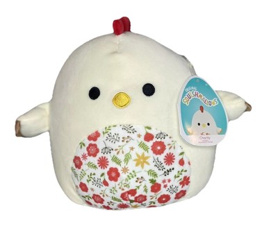 Squishmallows 8” Charity the Chicken Floral Rooster Hen NEW With Tags ...