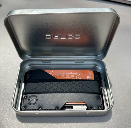 Dango T01 Tactical Wallet with Multi-Tool (Black) leather with case ...