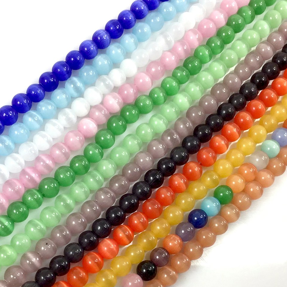 Cat Eye Round Beads 14
