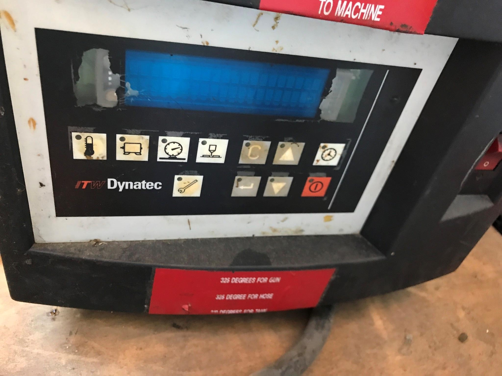 ITW Dynatec Dynamelt Hot Melt Glue Gun Adhesive Supply System ...