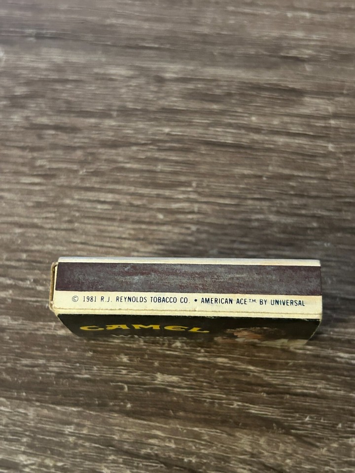 Vintage 1981 Camel Lights Match Box Matchbox empty | eBay