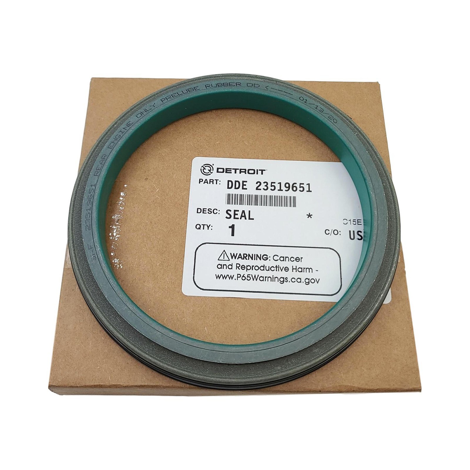 OEM DETROIT DDE 23519651 SEAL - CRANKSHAFT, REAR | eBay