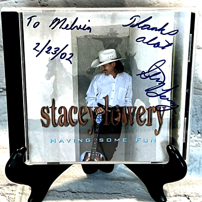 Stacey Lowery Having Some Fun CD 1998 Thunder Turtle Records Signed | eBay