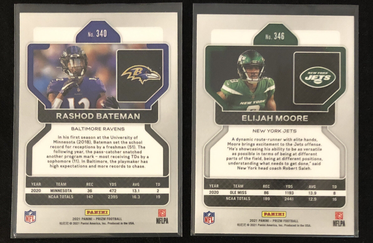 2021 Panini Prizm Football Rookie RC Cards Singles You Pick | eBay