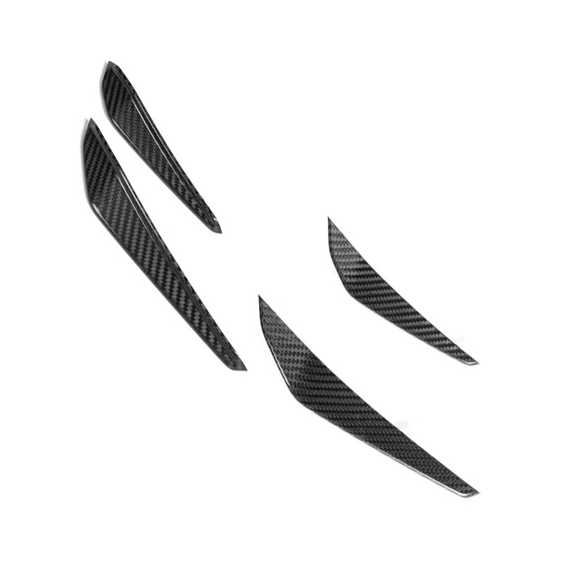 For 2021-2024 BMW G80 M3 G82 G83 M4 Carbon Fiber Bumper Winglet Canard ...