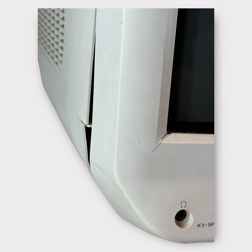 Vintage Sony Trinitron Color TV Model KV-9PT50 With Remote Rotating ...