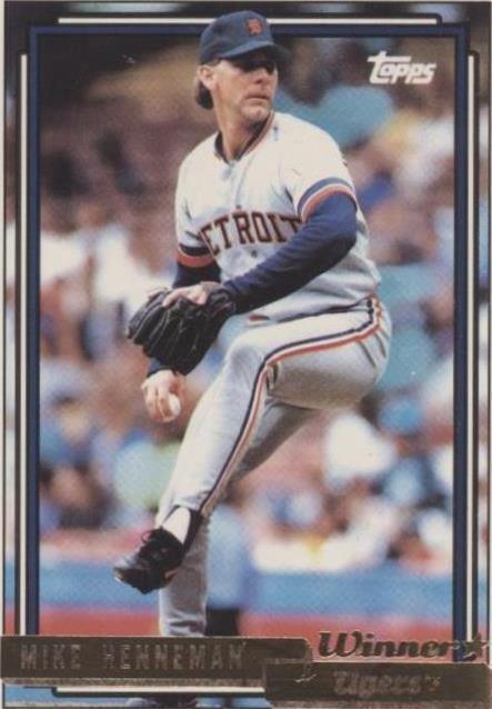 1992 Topps - Mike Henneman #293 Gold Winner for sale online | eBay