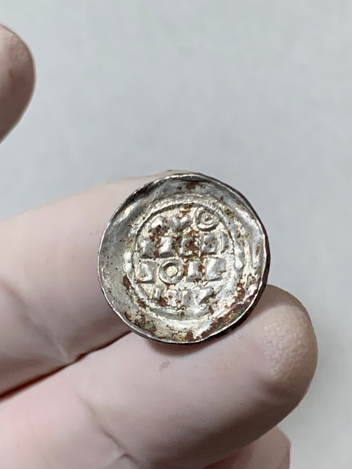 r62_168) MILANO Enrico II (1004-1024) Denaro scodellato MIR 44 AG | eBay