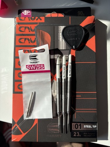 Target 23g Crux 01 Tungsten Swiss Point Darts | eBay UK