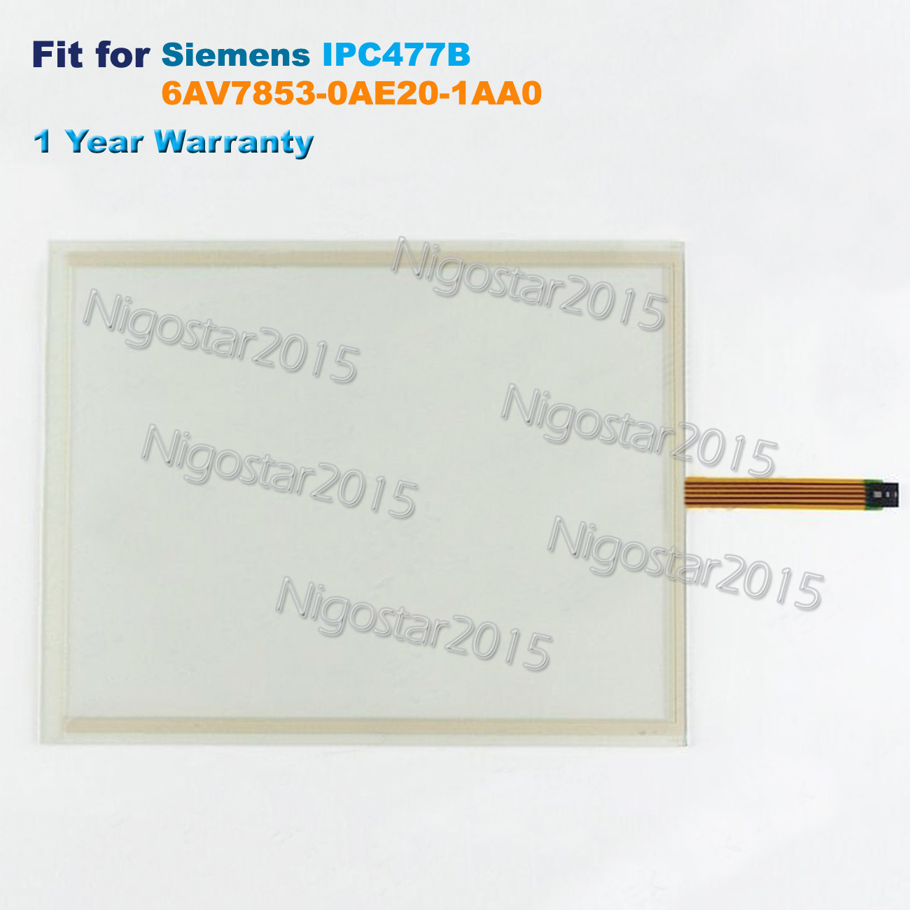 for SIEMENS IPC477B-15 6AV7 853-0AE20-1AA0 Touch Screen Glass 6AV7853 ...