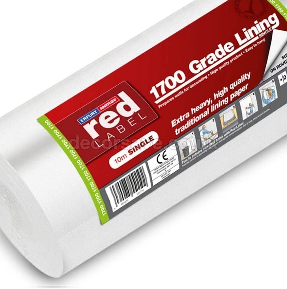 LINING WALL PAPER GRADE ROLL WALLPAPER SMOOTHING BASE BACKING LINER ...