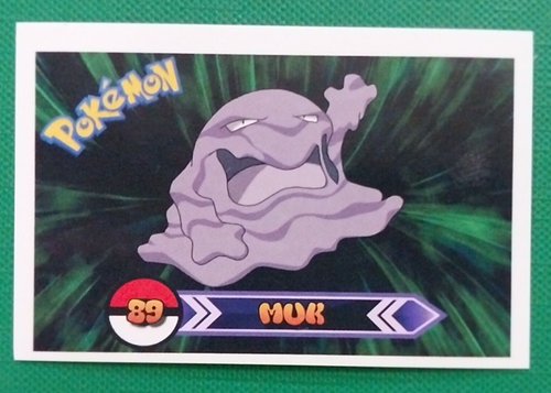 POKEMON INDIGO LEAGUE Sticker #089 MUK South America Edition PERU 2022 ...