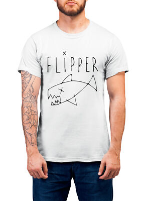Mens Flipper Quality T-Shirt Music As Worn by Kurt Cobain Nirvana Rock ...