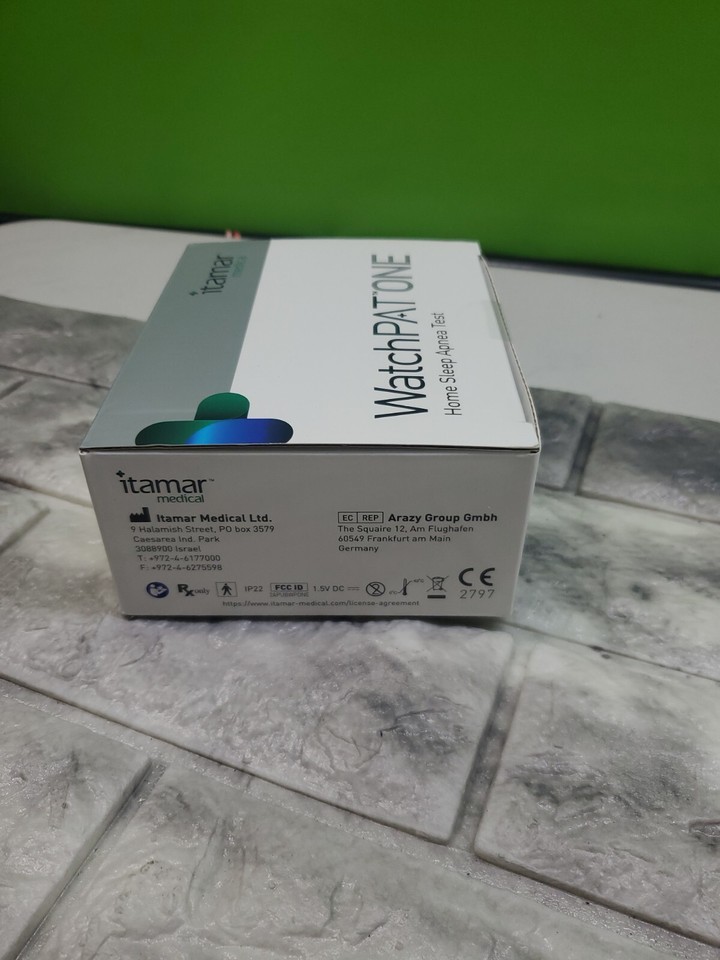 WatchPAT ONE at Home Sleep Apnea Test (HSAT) kit Simple & Easy *NEW* | eBay