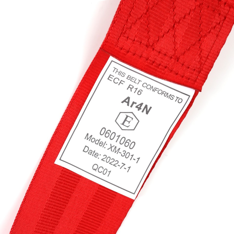 Universal 4 Point 2 Inch Racing Safety Seat Belt Harness Quick Release ...