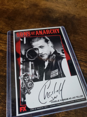 charlie hunnam autograph photo | eBay