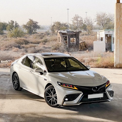 Triple Beam Red Devil Eye LED Headlight For Toyota Camry 8th 2018-2024 ...