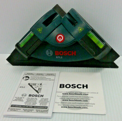BOSCH GTL2 Laser Level Square Pre-Owned 346393033 | eBay