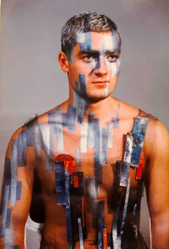 2000s Shirtless Handsome Man Model Guy Gay int Vintage Photo Snapshot ...