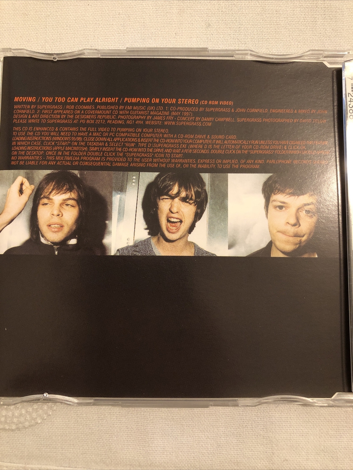 Supergrass - Moving - CD single | eBay