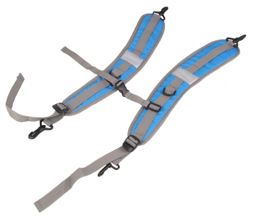 Adjustable Backpack Strap Replacement Waterproof Rucksack Padded ...