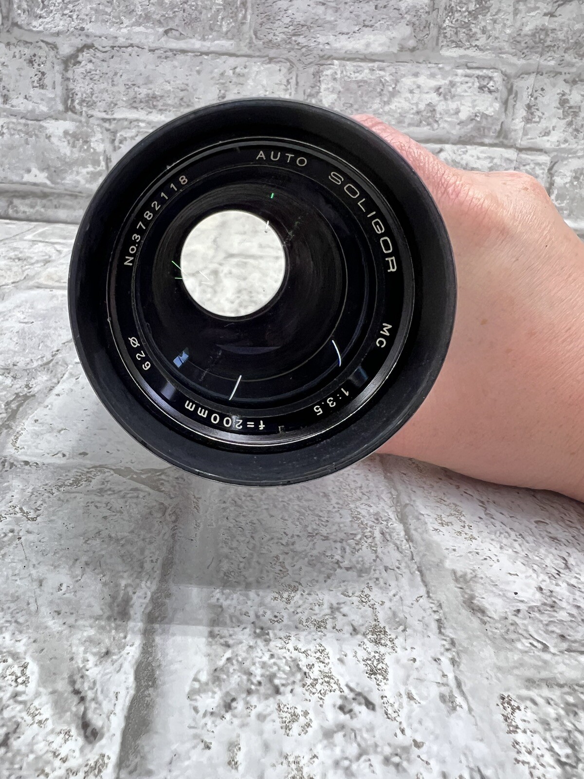 Soligor 1:3.5 200mm Lens Auto soligor No.3782118 camera lens | eBay