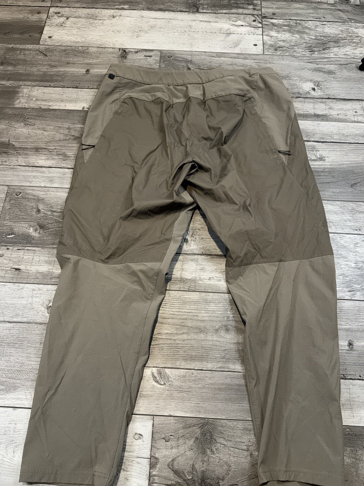 Lululemon Lab Ashta Utility Pants Men 38 Tan Pull On … - Gem