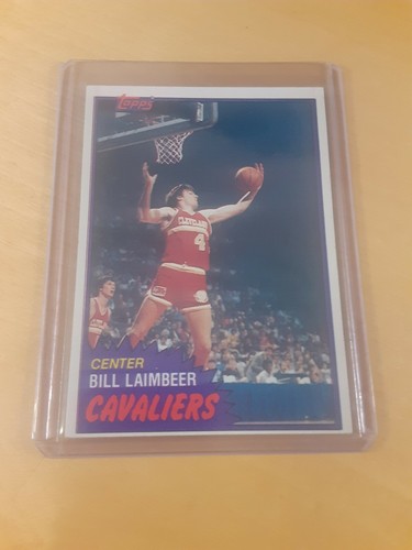 1981/82 Topps #74 Mid West BILL LAIMBEER Cleveland Cavaliers Rookie ...