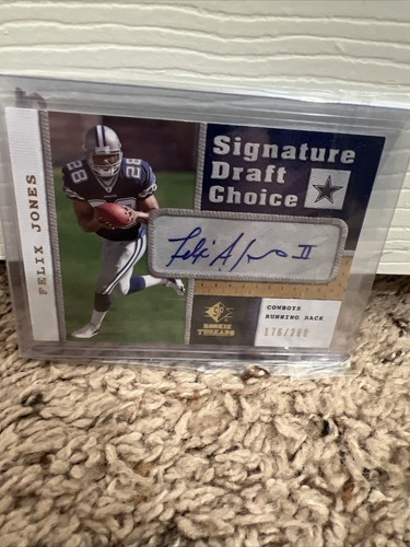 2008 SP Threads Signature Draft Choice /280 Felix Jones #SDC-FJ Rookie ...