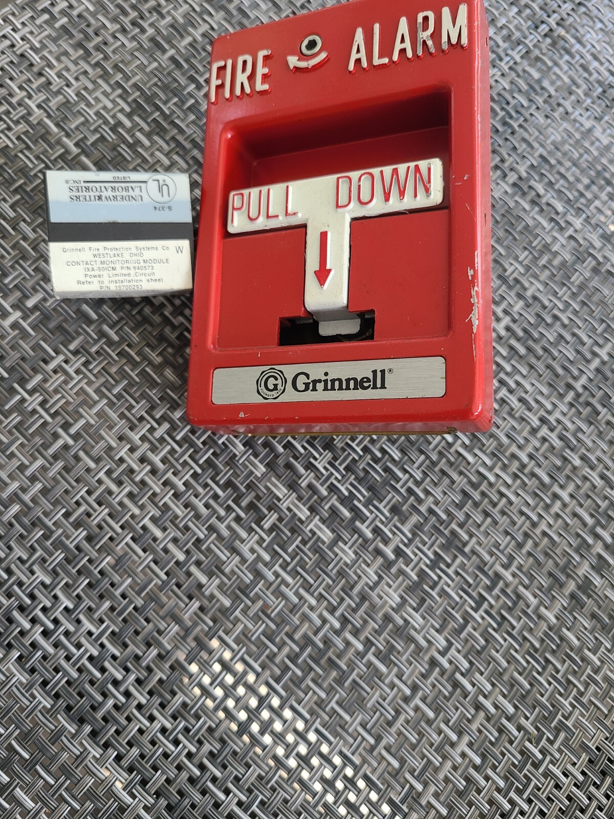 GRINNELL Autocall Ixa-501cm Addressable Contact Monitor Module PN ...