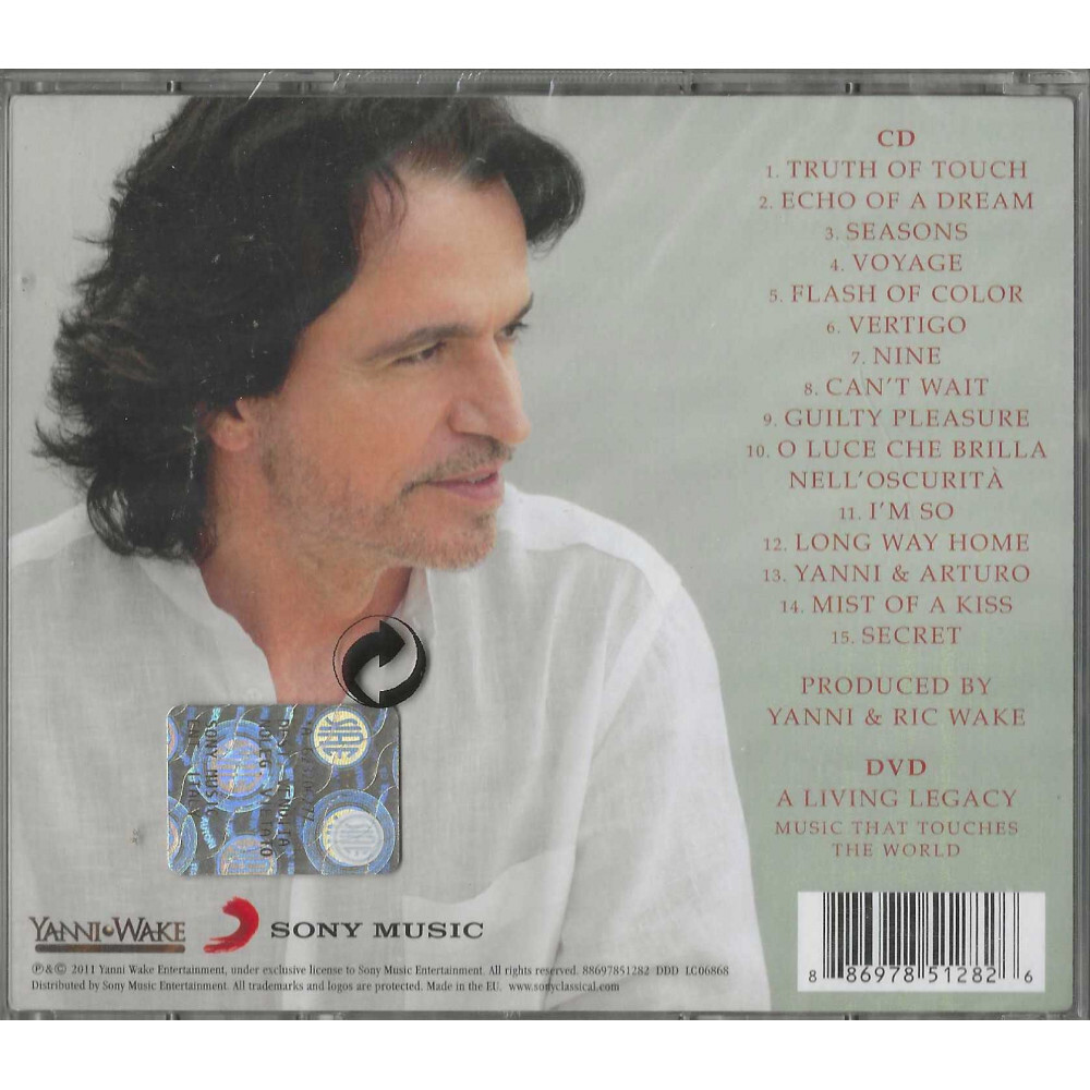 Yanni CD Truth Of Touch / sony – 88697851282 Scellé 886978512826 | eBay