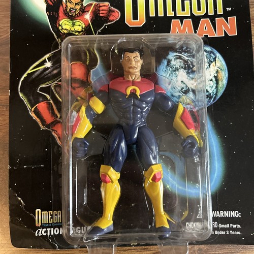 Omega Man African-american Super Hero Action Figure 1993 Omega7 Comics ...