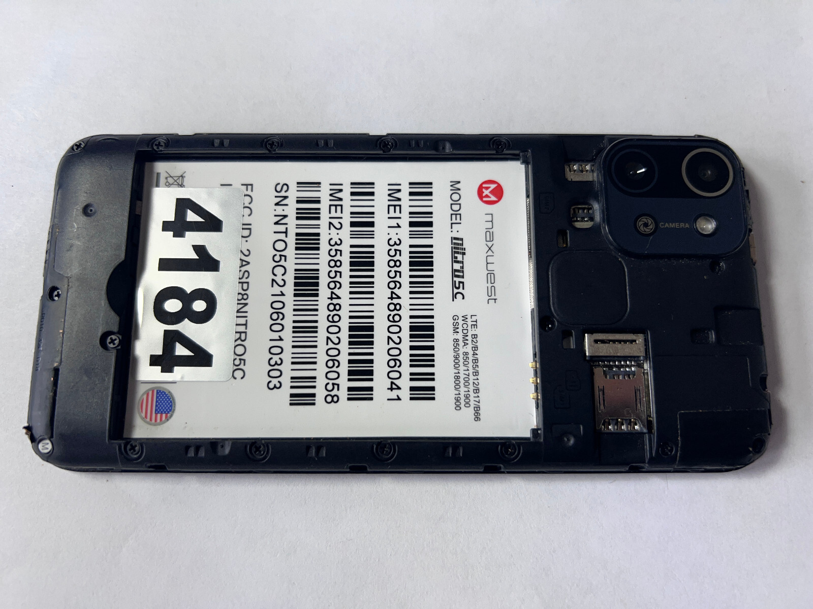 UNLOCKED MaxWest Nitro 5C Dual SIM 4G LTE Smart CellPhone / T-Mobile ...