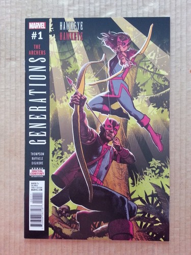 GENERATIONS HAWKEYE & HAWKEYE #1 NM 2017 Marvel Comics Kelly Thompson ...