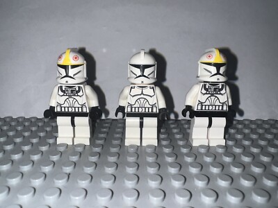 Lego Star Wars Lot Of 3 P1 Clone Pilot Minifigure sw0491 (Set 75021) | eBay