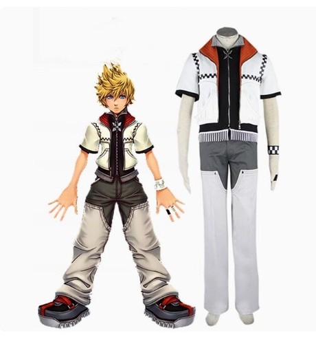 Kingdom Hearts Cosplay Costume - Roxas Outfit | eBay