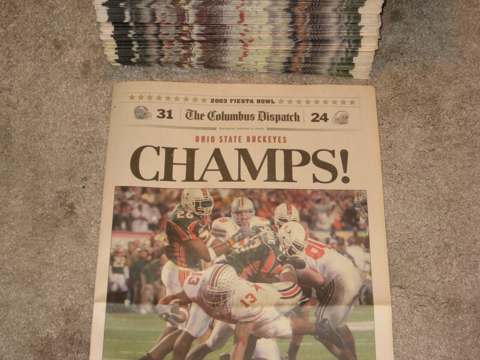 MINT 2002 "THE" OHIO STATE BUCKEYES NATIONAL CHAMPIONS COMMEMORATIVE ...