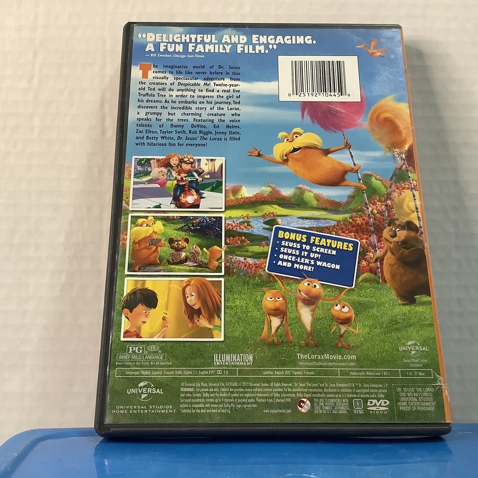 Dr. Seuss’ The Lorax DVD, MULTIPLES SHIP/FREE! | eBay