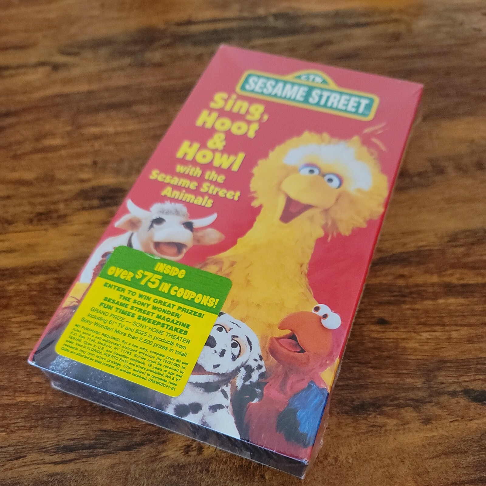Sesame Street Sing Hoot And Howl Vhs