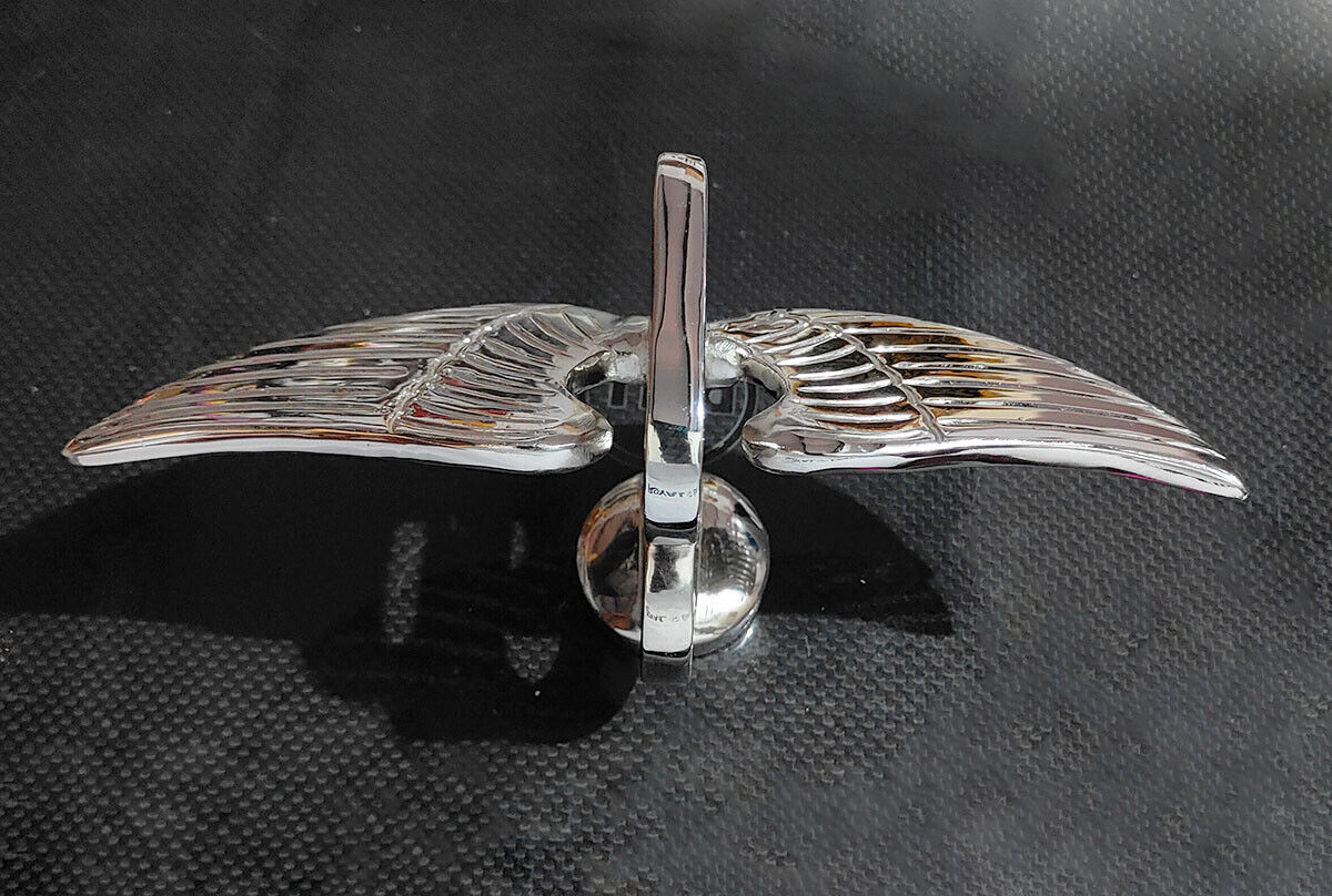 Vintage Bentley Flying B Wing Big Mascot Bonnet Hood Ornament Brass ...