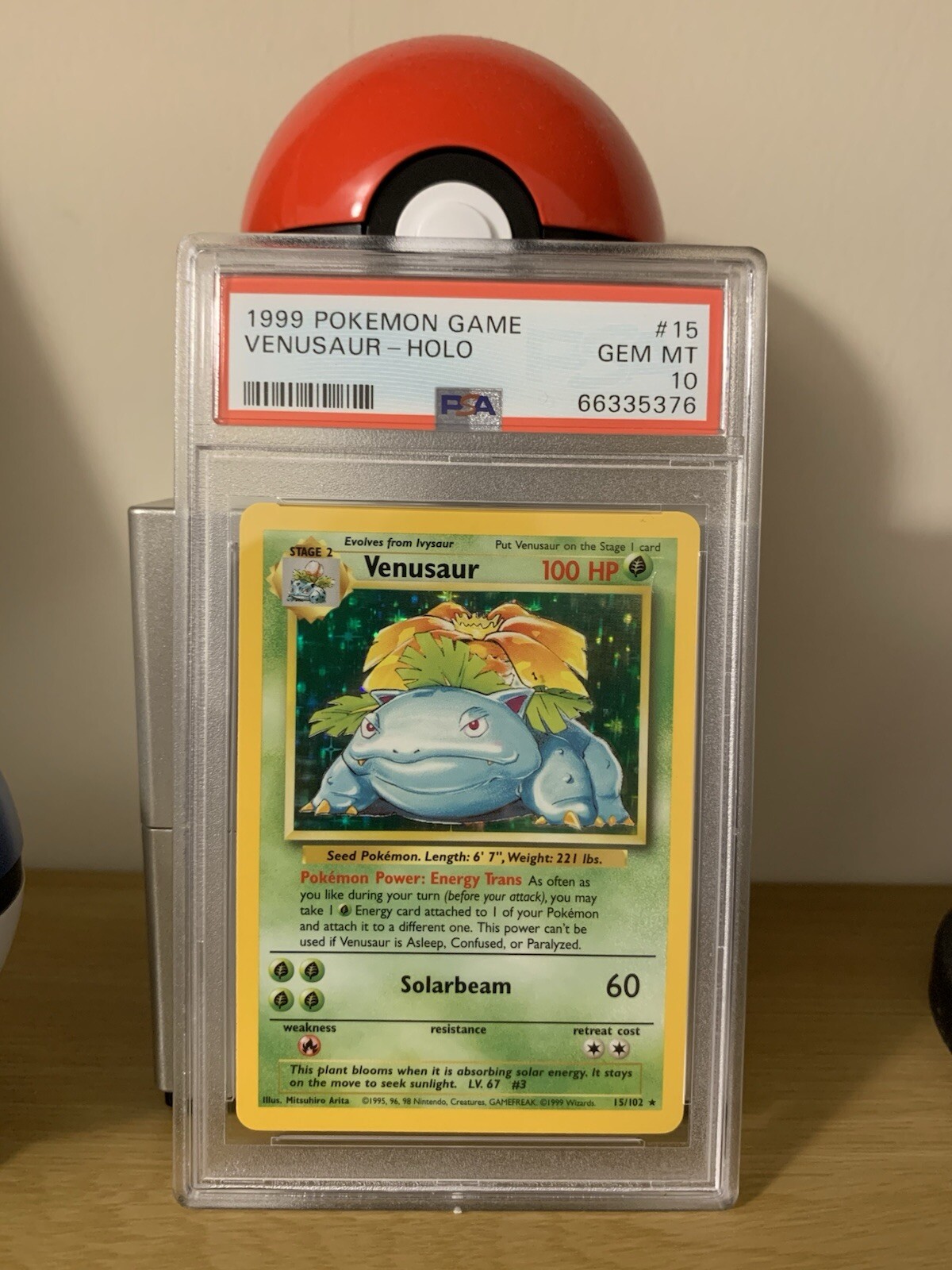 Venusaur 1999 Pokemon Game #15 Unlimited Holo Price Guide - Sports Card ...